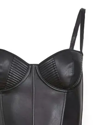 FLEUR DU MAL Boned Bustier Top
