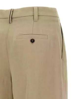 Brunello Cucinelli Belt-loop Pleated Shorts - Neutrals