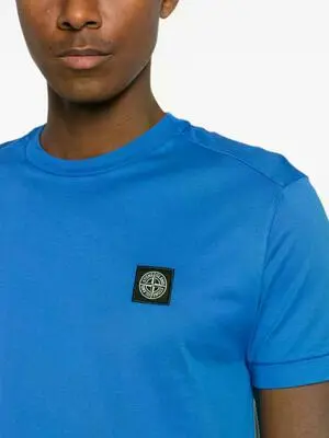 Stone Island 2100027 60/2 Cotton Jersey T-shirt - Blue