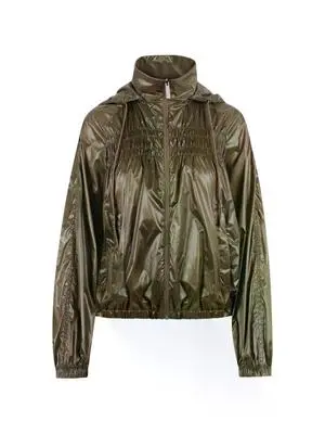 Herno Drawstring Hooded Jacket - Green