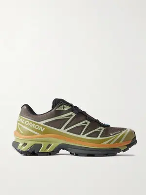 SALOMON Xt-6 Gore-tex Mesh Trainers - Brown