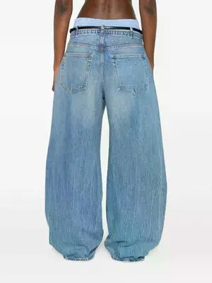 Alexander Wang Pocket Belted Jeans - Blue