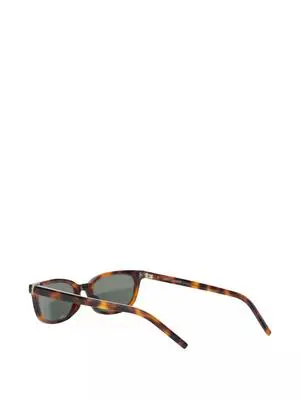 Saint Laurent Geometric Logo Sunglasses