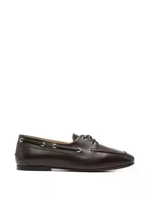 HENDERSON BARACCO Paola Eyelet Boat Shoes