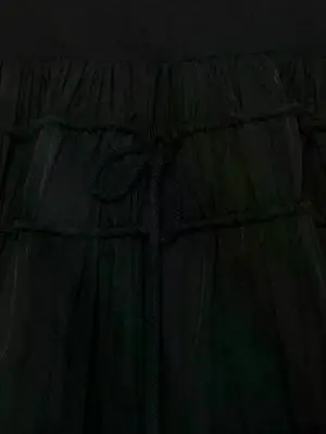 SYSTEM Drawstring Midi Skirt