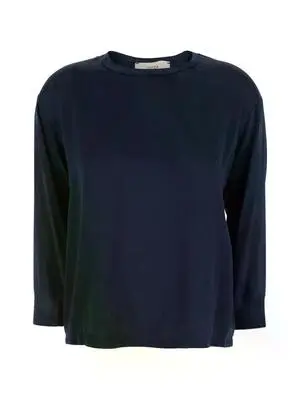 JUCCA Crew-neck Sweatshirt With Gathered Hem