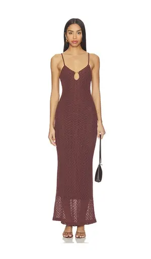 Superdown Kailani Maxi Dress In . Also - Brown
