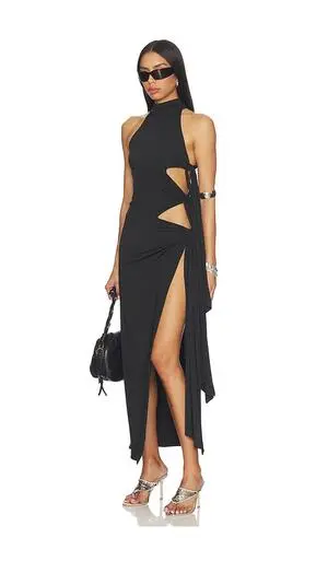 Superdown Kassanda Maxi Dress In . Also - Black