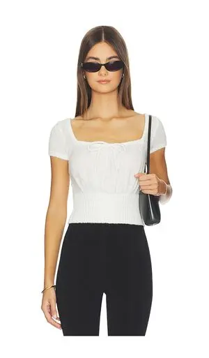Majorelle Denise Short Sleeve Sweater