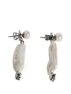 Simone Rocha Pearl Crystal Earrings