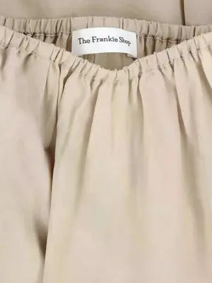 THE FRANKIE SHOP Aeson Gathered Maxi Skirt - Neutrals