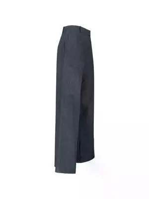 THE FRANKIE SHOP Brickell Plaid Trousers