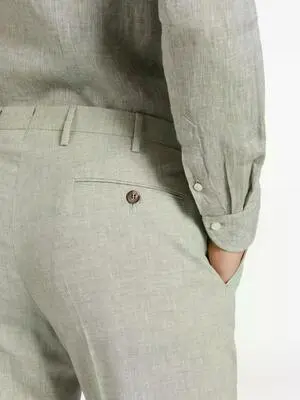 SLOWEAR Buttoned Trousers - Green