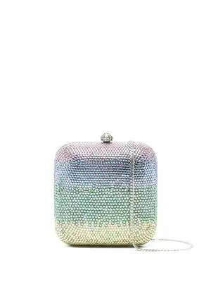 SAN BLAS Square Embellished Clutch - Pink