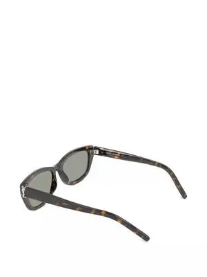 Saint Laurent Logo Cat-eye Sunglasses