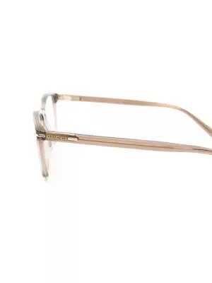 Gucci Square Frame Eyeglasses - Grey
