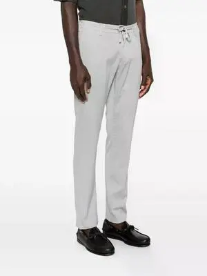 Eleventy Drawstring Waist Trousers - Grey