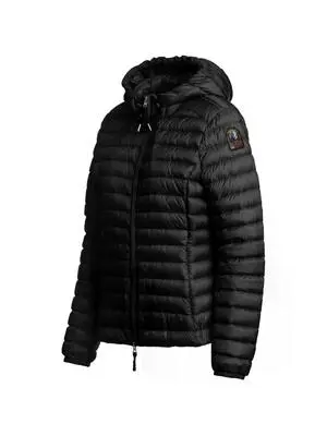 PARAJUMPERS Quilted Hooded Jacket - Black