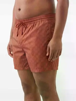 Gucci Monogram Drawstring Shorts