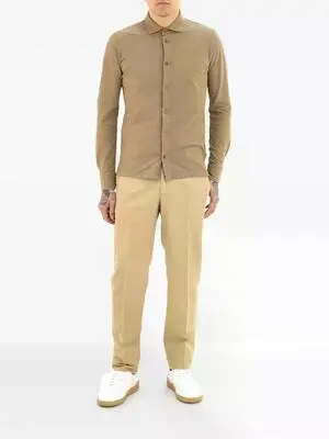 ZANONE Buttoned Shirt - Neutrals