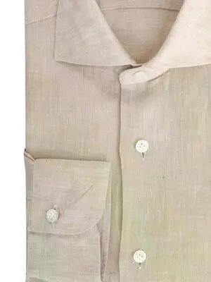 BARBA NAPOLI Buttoned Shirt - Neutrals