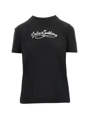 Dolce & Gabbana Embroidered Cotton T-shirt