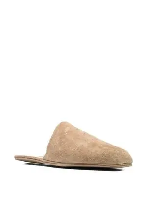 Our Legacy Cedar Beige Suede Slip-on Mules - Neutrals