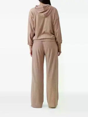 Melissa Odabash Nora Drawstring Hoodie - Neutrals