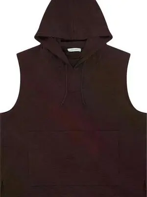 CRAIG GREEN Sleeveless Hooded Vest - Brown