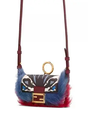 Fendi Nano Baguette Leather Bag Charm