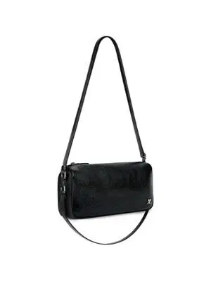 COURREGES Small Shoulder Bag - Black