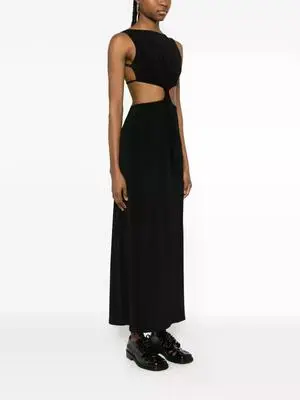 ELEH Sleeveless Cutout Detail Maxi Dress