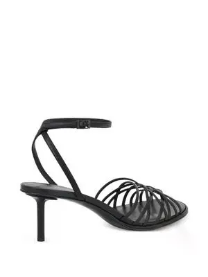 POTAMY Strappy Stiletto Sandals With Ankle Strap