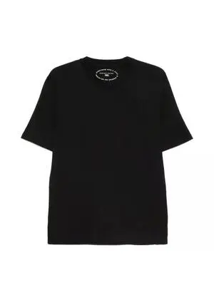 Fedeli Crew-neck T-shirt - Black