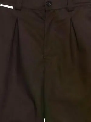 GR10K Front Pleat Belted Shorts