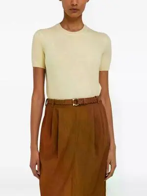 FERRAGAMO Gancini Woven Belt