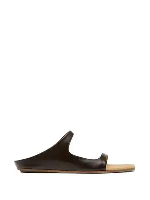 Marsèll Double Strap Flat Sandals - Brown