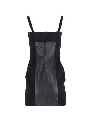 JOSEPH Panel Corset Dress - Black