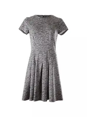 Michael Kors Knitted Flare Dress - Black