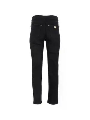 Balmain Button-fastening Skinny Jeans - Black