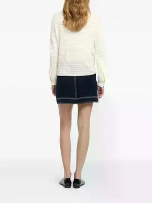 BARRIE Embossed Knit Shirt