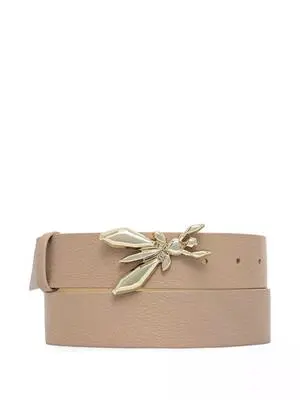 Patrizia Pepe Fly Buckle Belt - Neutrals