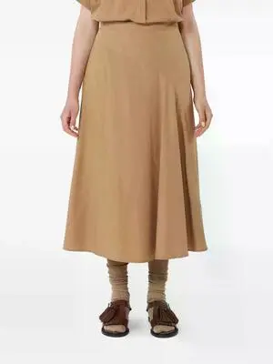 Max Mara A-line Skirt With Side Pockets