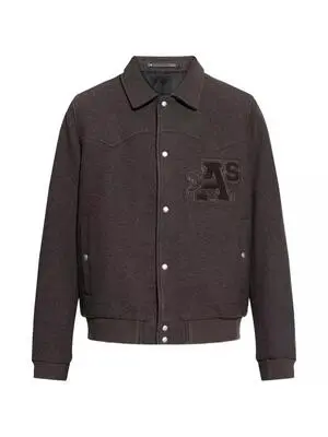 ALLSAINTS Royce Bomber Jacket - Brown