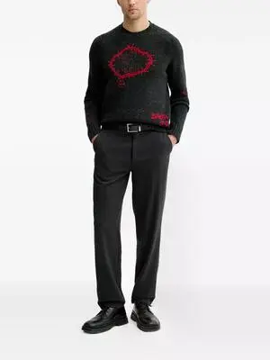 Zadig&Voltaire Jordan Embroidered Crew Neck Sweater