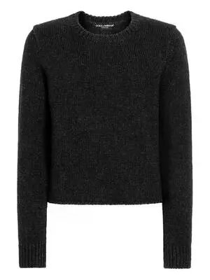Dolce & Gabbana Crew Neck Sweater - Black