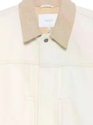 Rag & Bone Tonal Collar Denim Jacket