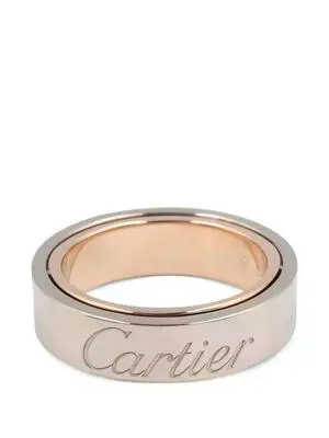 Cartier 18k White Gold Secret Love Ring - Silver