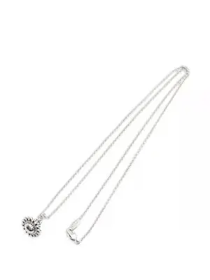 VIVIENNE WESTWOOD Tone Rhinestone Orb Pendant Necklace - Silver