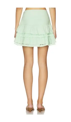 Peixoto Lydia Tiered Mini Skirt